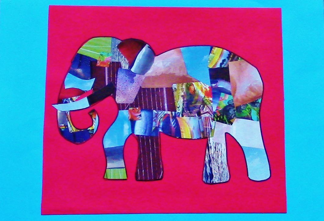 L'éléphant "patchwork"